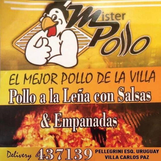 Menu at Mr. Pollo restaurant, Villa Carlos Paz