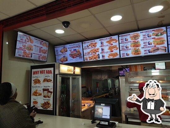Menu at Papa's Chicken restaurant, London, 554 Barking Rd