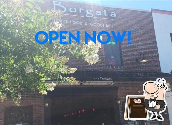 Menu at Borgata of Surfside pub & bar, Surfside Beach