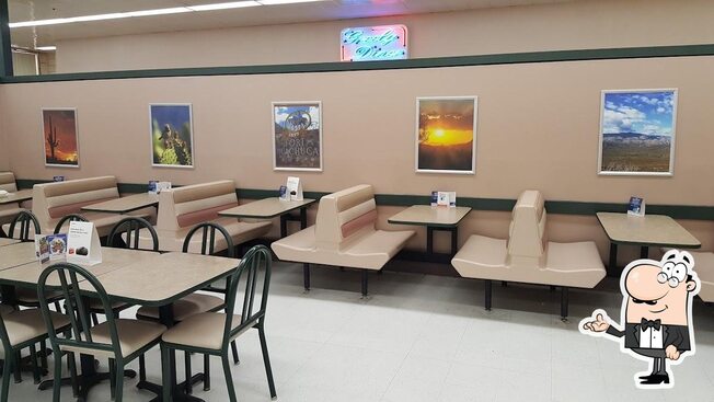 Menu at Greely Hall Cafeteria, Sierra Vista