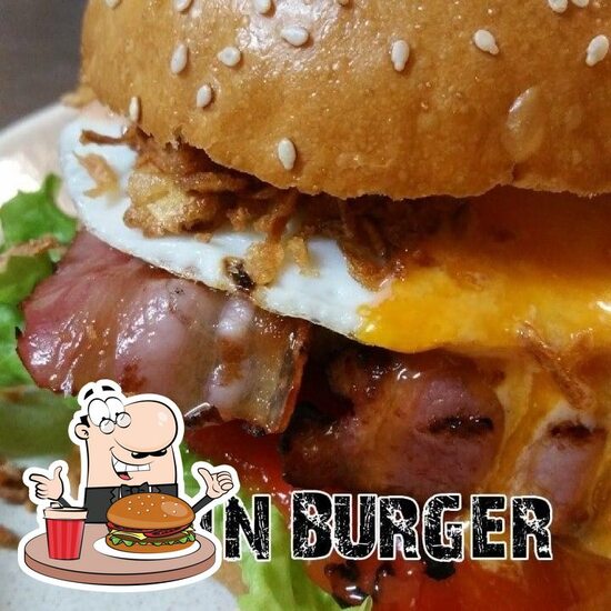 Menu em John Burger restaurante, Cantanhede