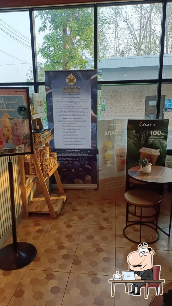 Menu at กาแฟอินทนิล inthanin coffee house, Sop Prap