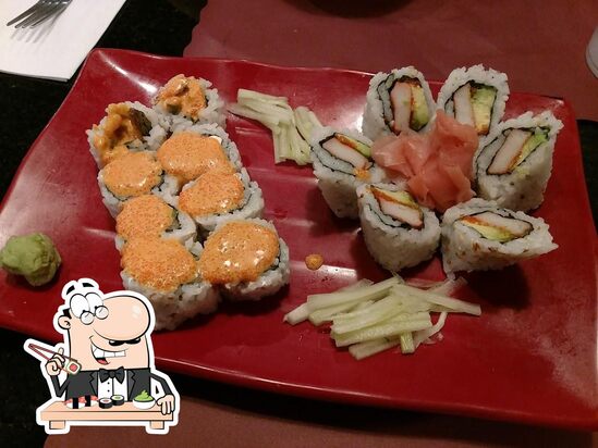 Menu at Niobe Japanese Steakhouse, Graham