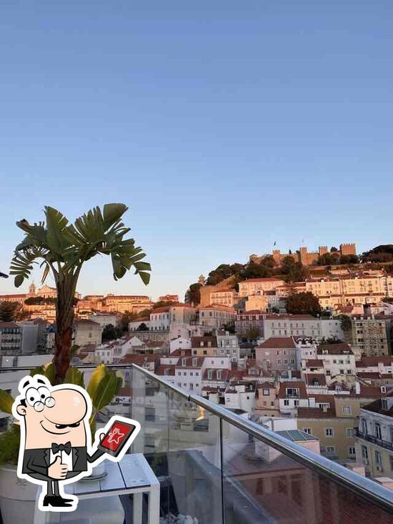 Menu em ROOFTOP Bar - Hotel Mundial, Lisboa