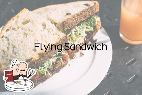 Menu at Flying Sandwich restaurant, Halifax