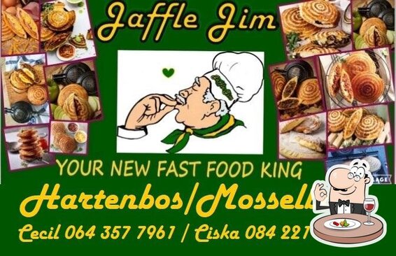 JAFFLE JIM HARTENBOS, Mossel Bay - Restaurant menu, prices and reviews