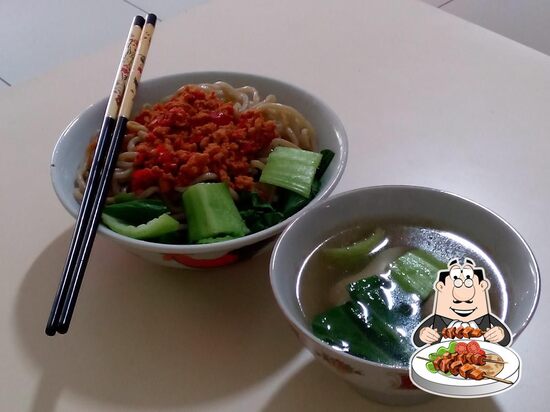 Menu at Mie Kawat MTC restaurant, Bandung