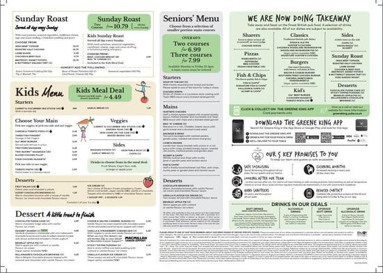 Yorkshire Grey, 140 London Rd in Biggleswade - Restaurant menu and reviews