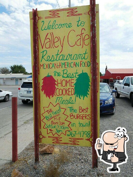 Menu at Valley Cafe, Hatch