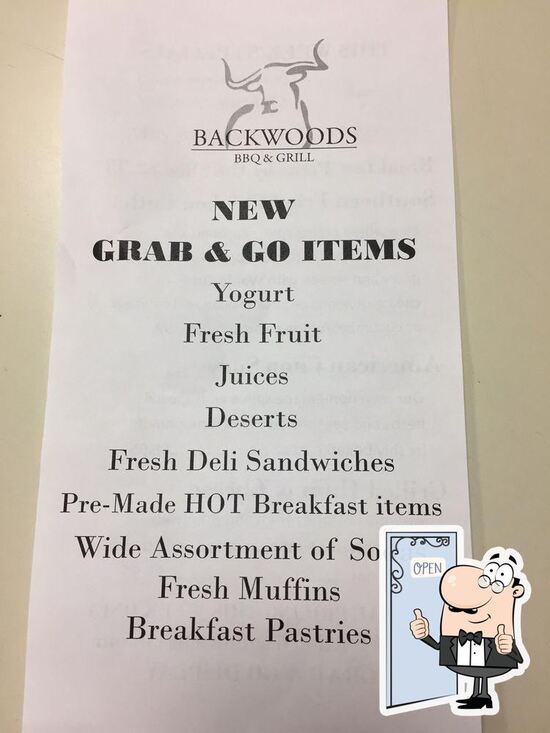 Menu at Backwoods BBQ and Grill, Auburn, 80 White Hangar Dr