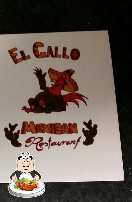 Menu at El Gallo Mexican Restaurant, Leesville