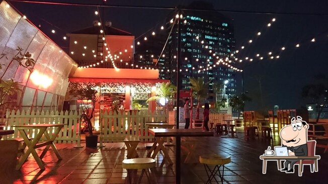 Café Langit Seduh Rooftop, Central Jakarta - Opiniones del restaurante