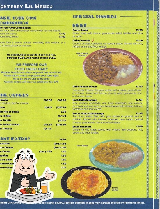Monterey's Little Mexico, Bremen - Restaurant menu, prices and reviews