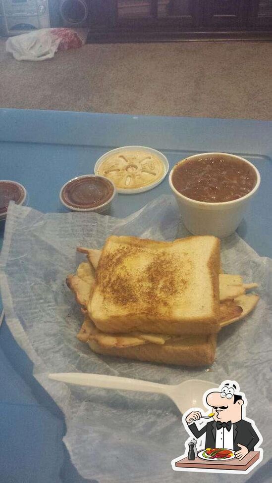 Menu at Plumpy's BBQ, Arlington, Highway 70