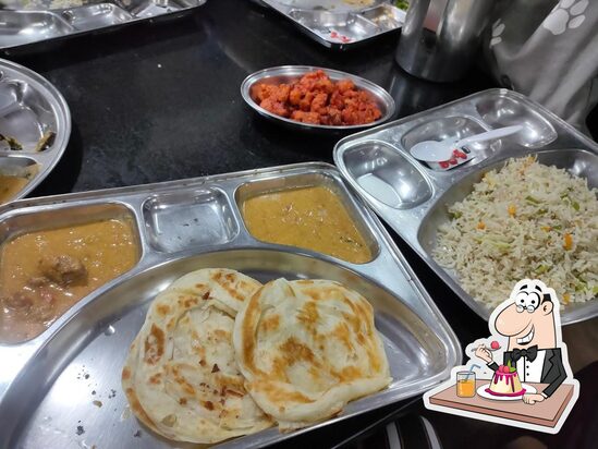 Menu at Pondicherry University Canteen 2, Kalapet