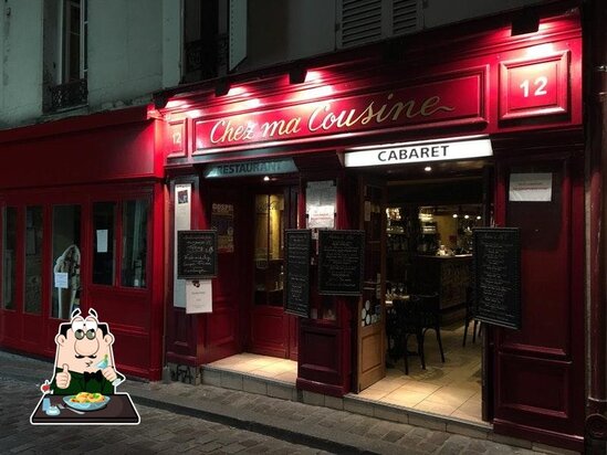 Menu at Restaurant Cabaret, Paris, 12