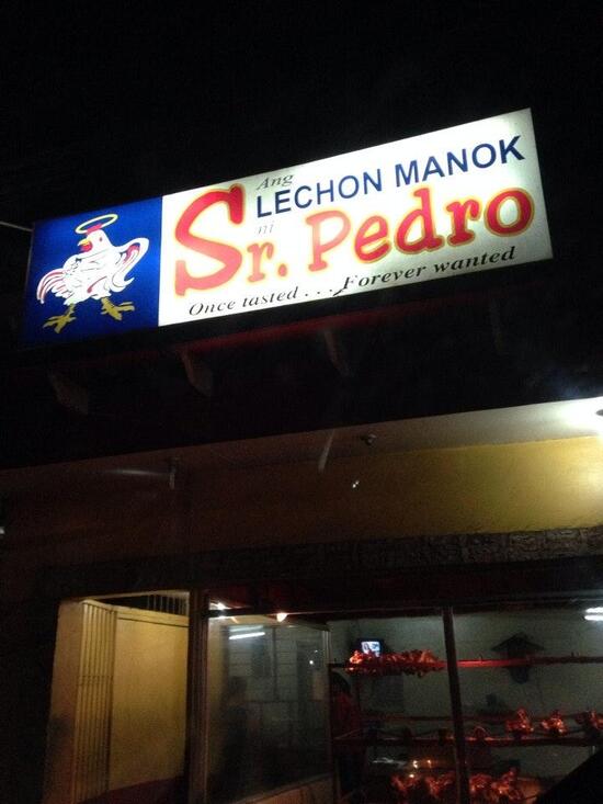 Carta del restaurante Ang Lechon Manok Ni Sr. Pedro, Cebú, 7V84+FFG