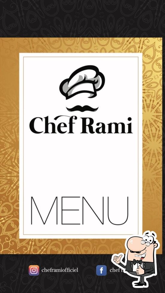 Menu at Chef rami, Bouskoura. restaurant, Casablanca