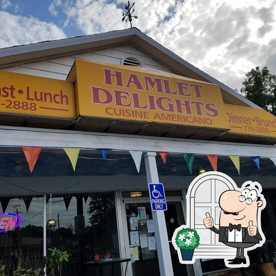 Menu at Hamlet Delights restaurant, Horseheads