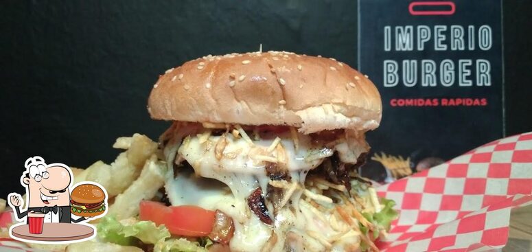 Menu at IMPERIO BURGER restaurant, Pasto