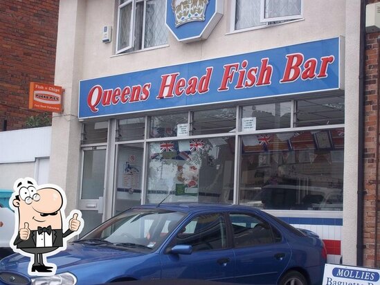 Menu at Queens Head Fish Bar, Oldbury
