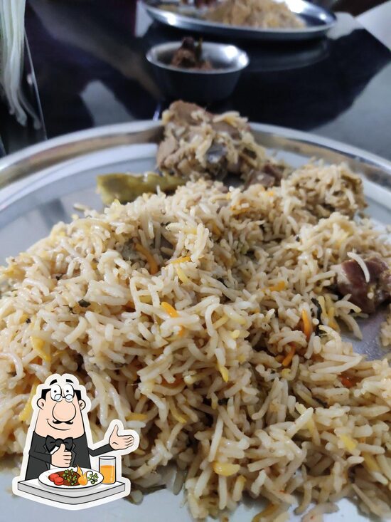 Menu at Madina Biryani point, Eluru