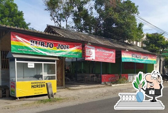 Menu at Burjo Jois, Ambarketawang