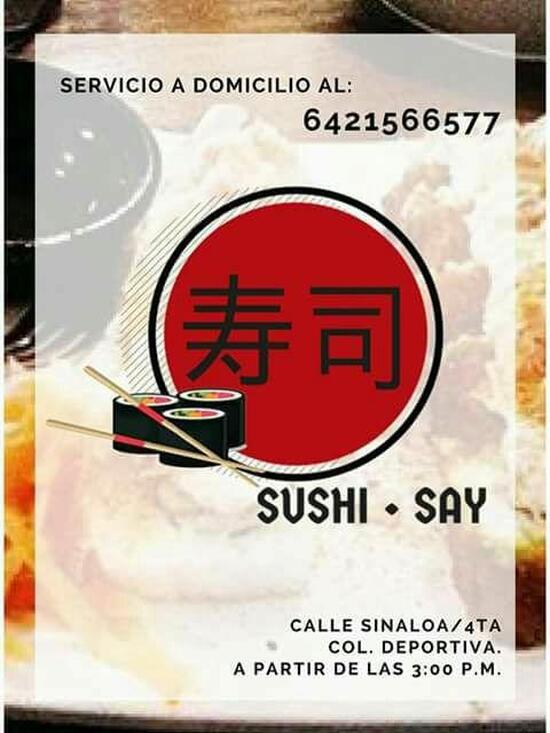 SUSHI SAY restaurant, Navojoa
