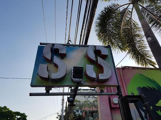 Menu at Suicide squad restaurant, Angeles