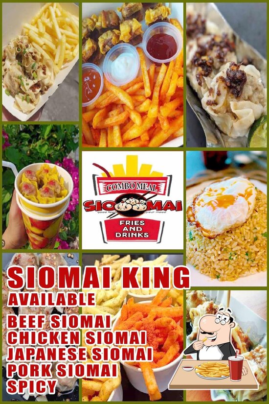 Menu at COMBO MEAL SIOMAI FRIES & DRINKS restaurant, Ibaan