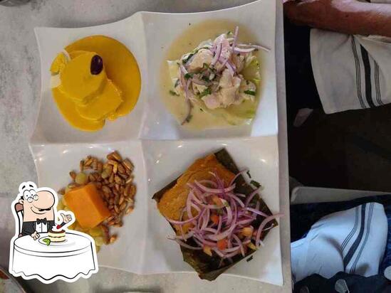 Menu at Ceviche 105 restaurant, Miami