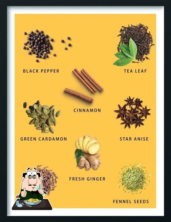 Menu at Tea Bench, Marthandam