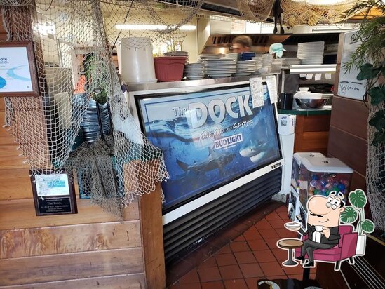 Menu at The Dock Food and Spirits restaurant, Enon