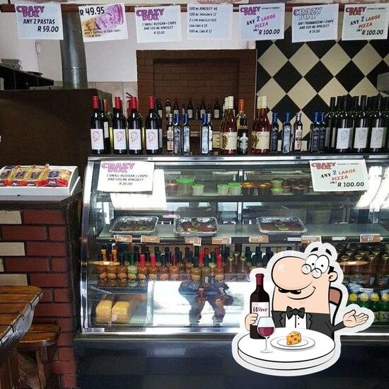 Menu at Pizza Latino's pizzeria, Johannesburg, 75 Van Riebeeck Ave