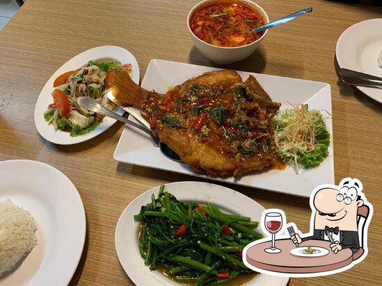 Menu at Phayathai Kitchen restaurant, Bangkok