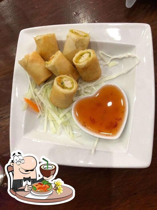Menu at Siam Thai Kitchen restaurant, Durban