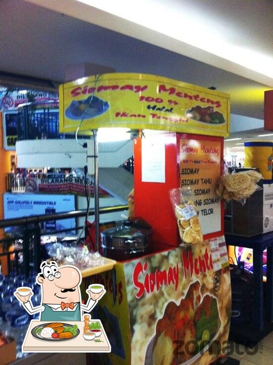 Menu at Siomay Menteng restaurant, Central Jakarta, ITC Cempaka Mas ...