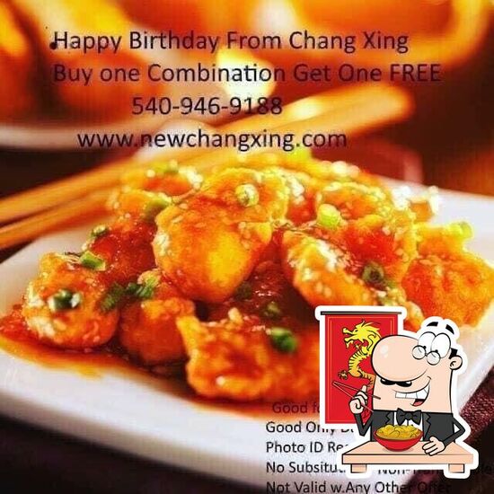 Chang Xing Chinese Restaurant in Fishersville - Restaurant menu and reviews