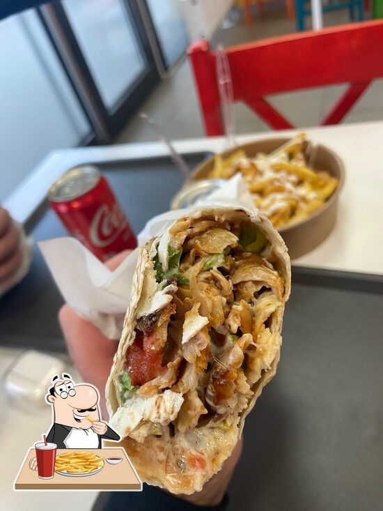 Menu at Kebab Geo Roll restaurant, Warsaw