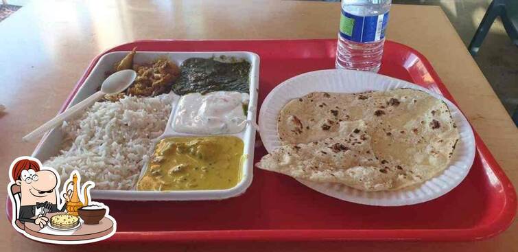 Menu at Samosa House restaurant, Culver City, Washington Blvd