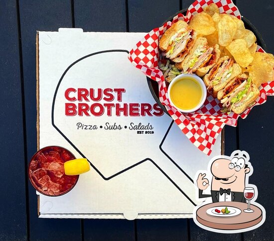 Menu at Crust Brothers Pizza pizzeria, Tempe