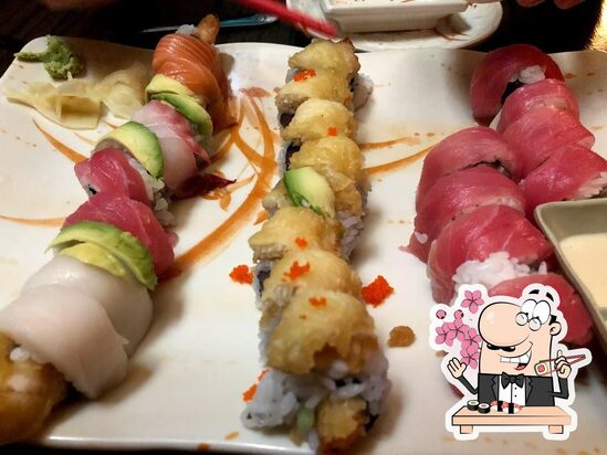 Menu at US Sushi restaurant, Greensboro