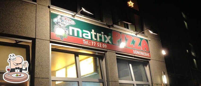Speisekarte von Pizza matrix, Greifswald