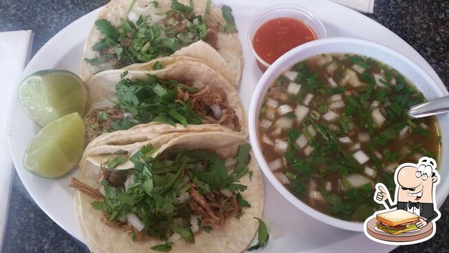 Carta de El mixteca restaurant, South Gate, Firestone Blvd