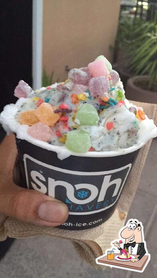 Menu at Snoh Ice Shavery desserts, Phoenix, 914 E Camelback Rd #4B
