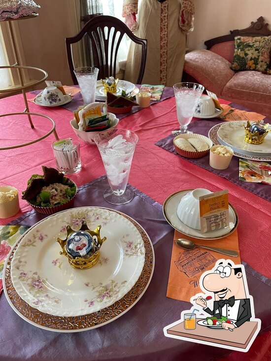 Menu at Tea Room @ the Manor, Gladewater