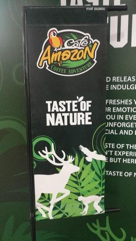 Menu at Café Amazon cafe, Tha To, HF4X+6F2