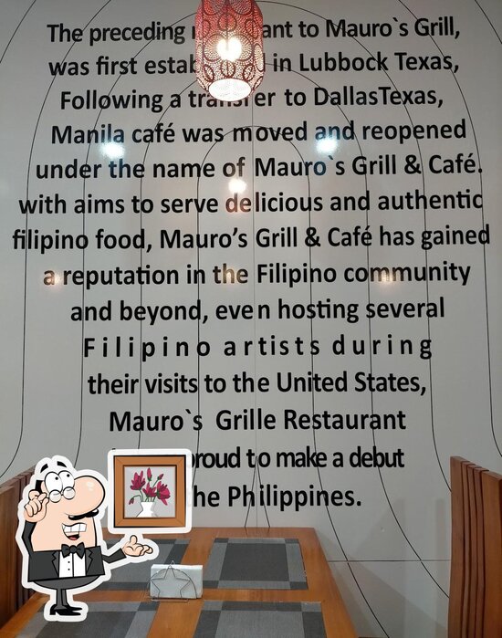 Mauro’s Grille Restaurant, Quezon City - Restaurant menu, prices and ...