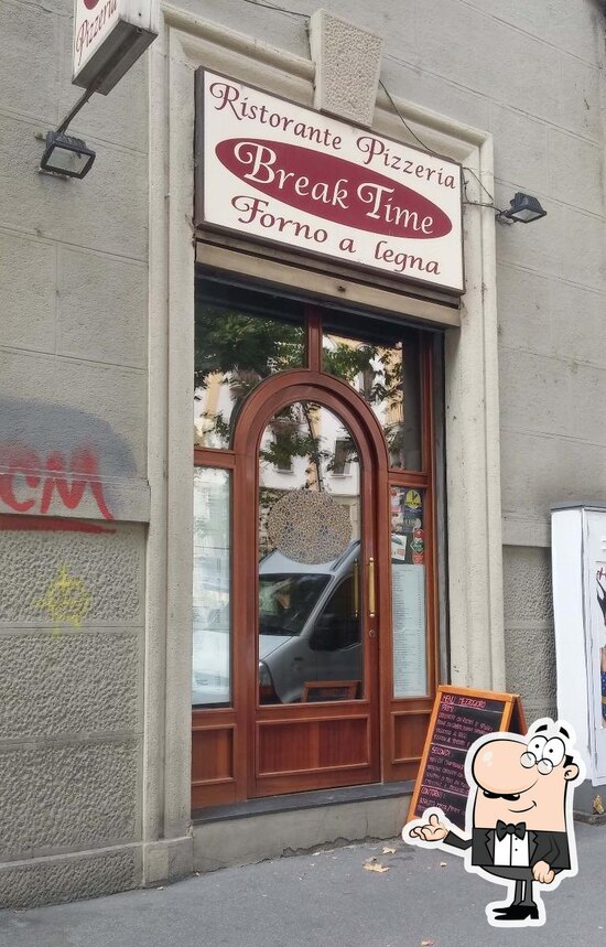 Menu at Break Time pizzeria, Milan, Corso Lodi