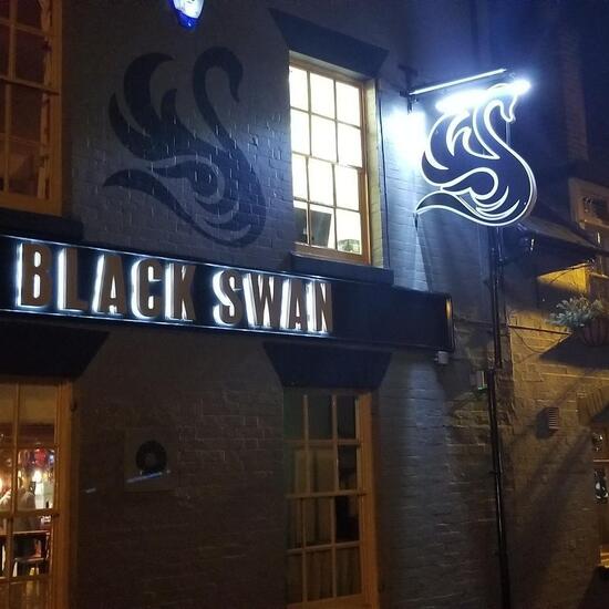 Menu at The Black Swan pub & bar, Rugby